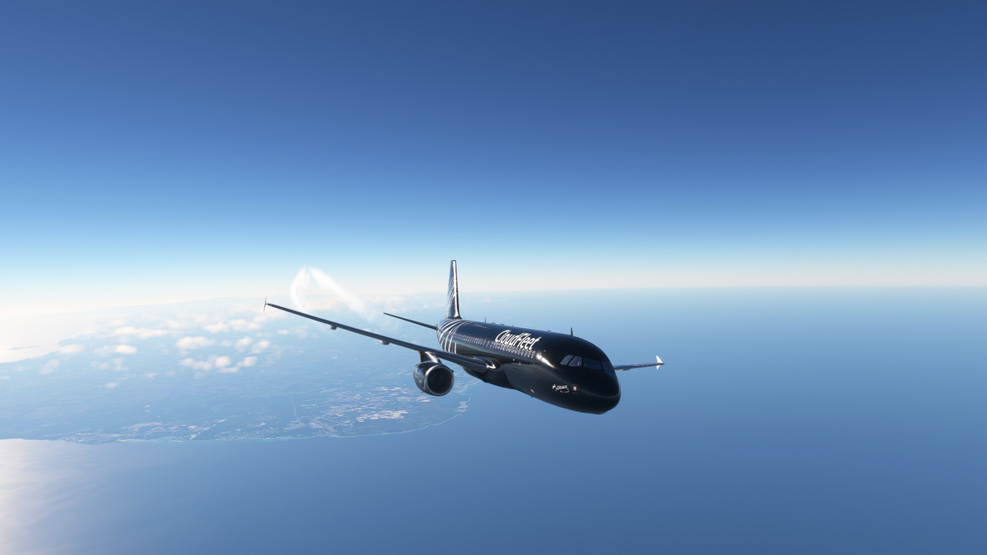 Fenix A320 IAE CloudFleet livery pour Microsoft Flight Simulator | MSFS
