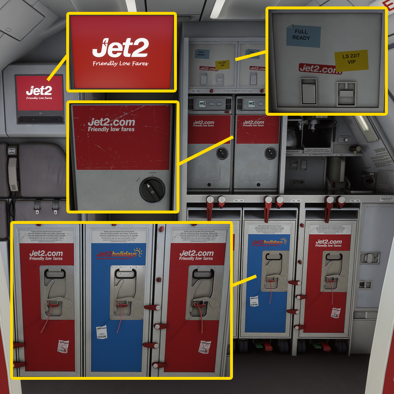 Fenix A320 IAE | Jet2.com ES-SAP | 8K + Cabin para Microsoft Flight ...