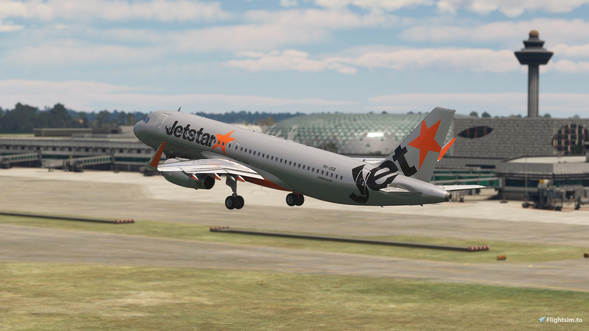 Fenix A320 IAE Jetstar Asia 8K & 4K with Sharklets and Wingtip Fences ...