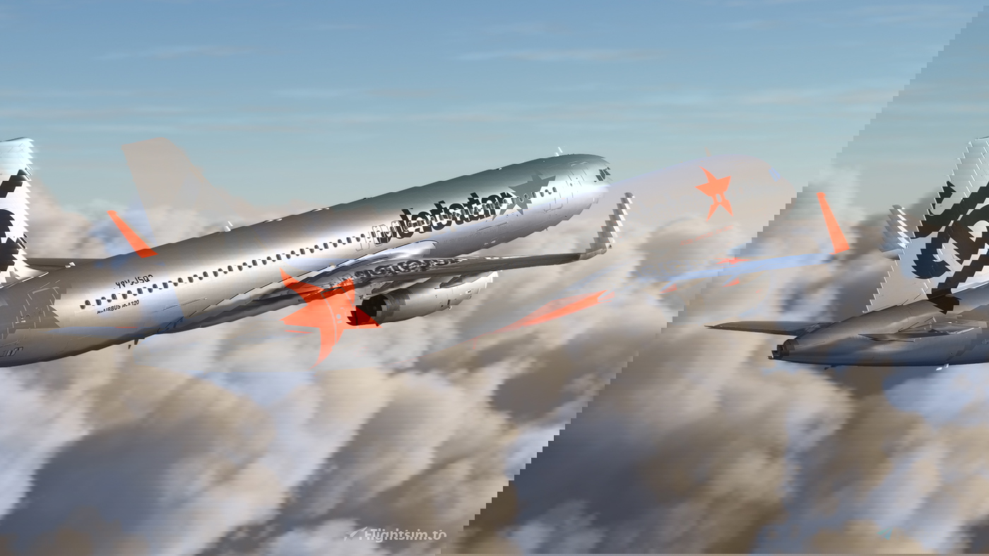 Fenix A320 IAE Jetstar Asia 8K & 4K with Sharklets and Wingtip Fences ...