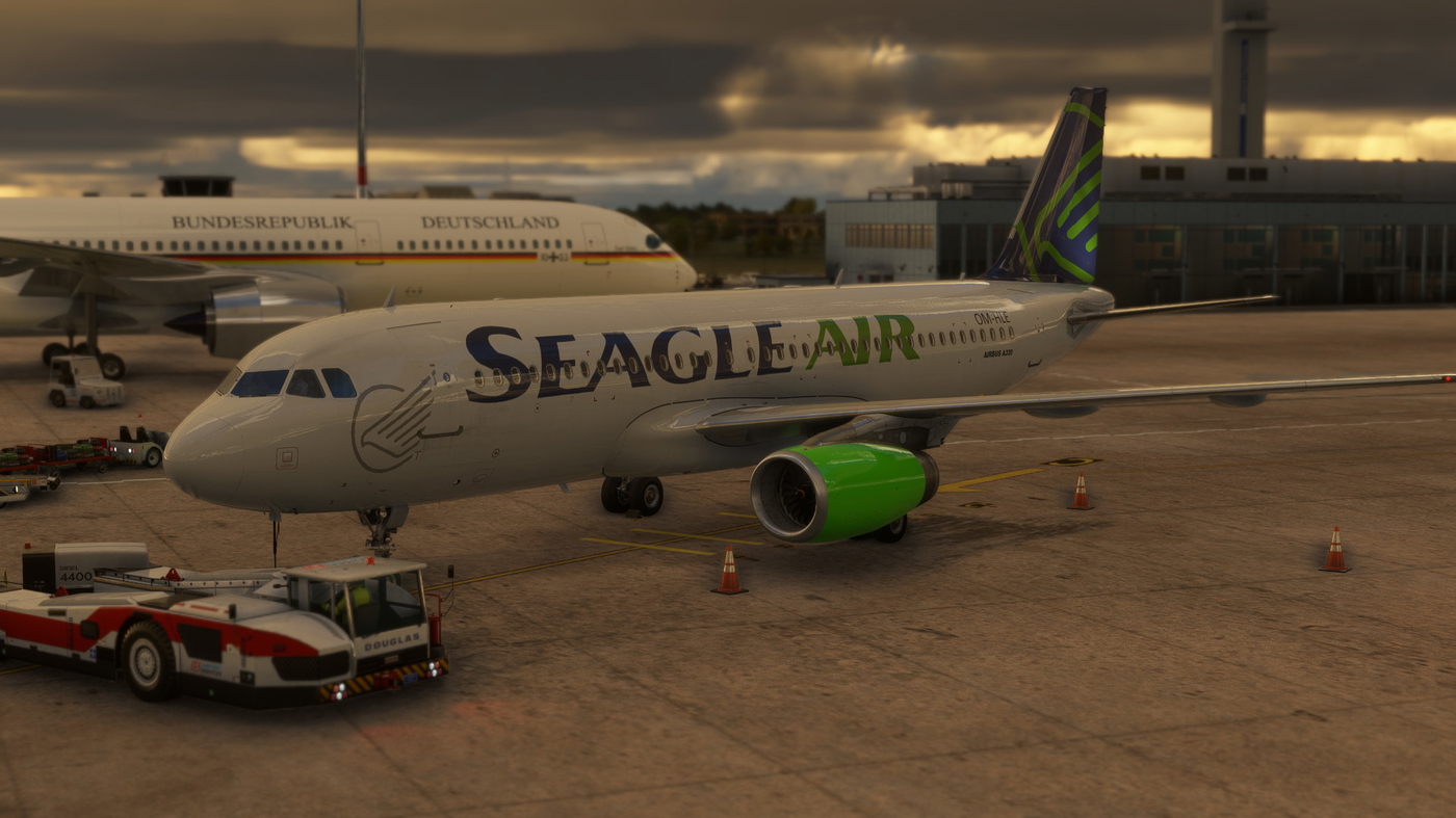 Fenix A320 IAE Seagle Air OM-HLE for Microsoft Flight Simulator | MSFS