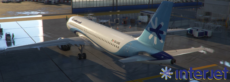 Fenix A320 Interjet XA-UHE CFM for Microsoft Flight Simulator | MSFS