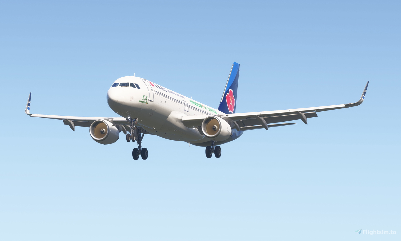 Fenix A320 Qingdao Airlines B-8586 Doublestar per Microsoft Flight ...