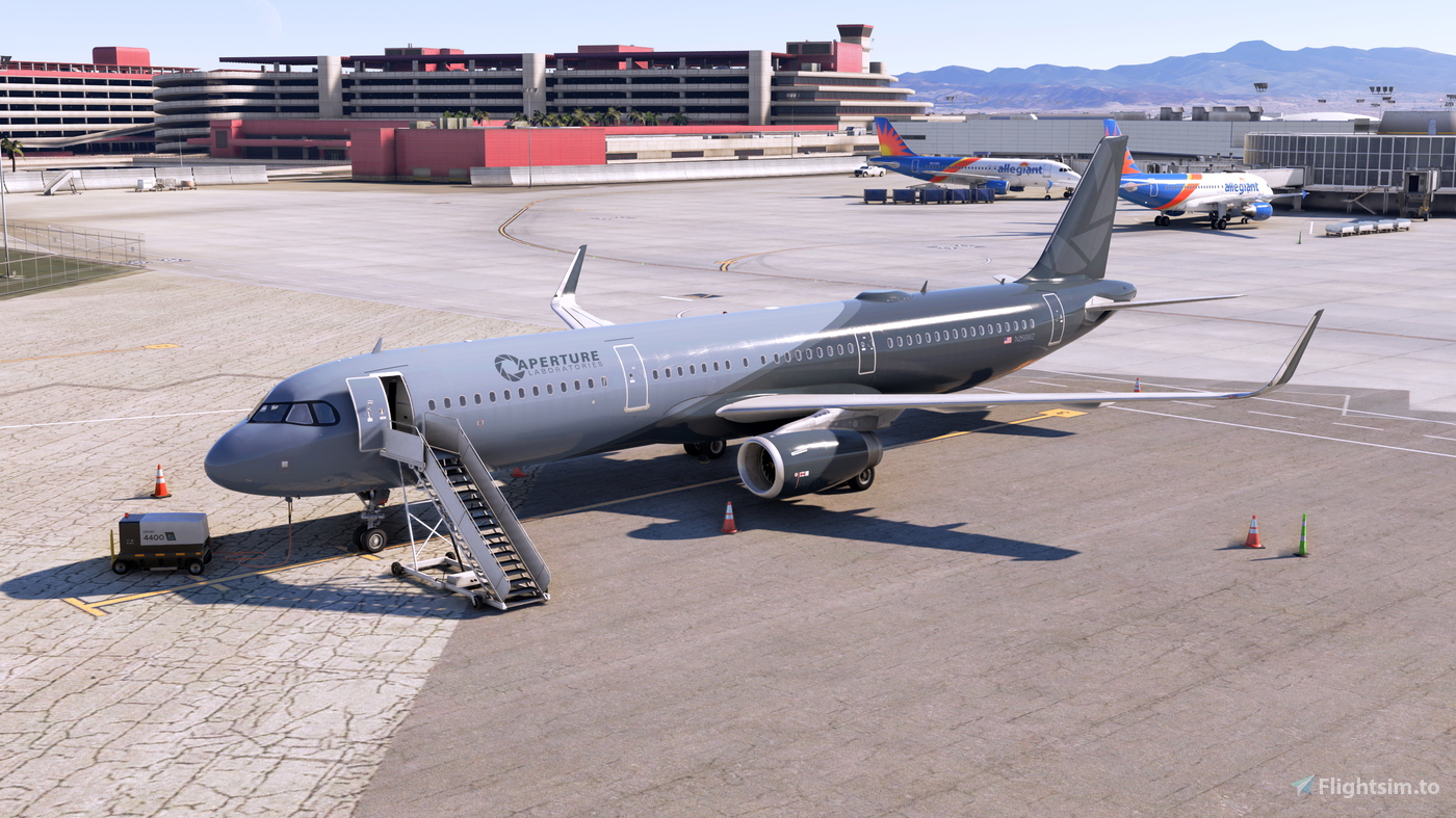 Fenix A321 SL Aperture Laboratories para Microsoft Flight Simulator | MSFS