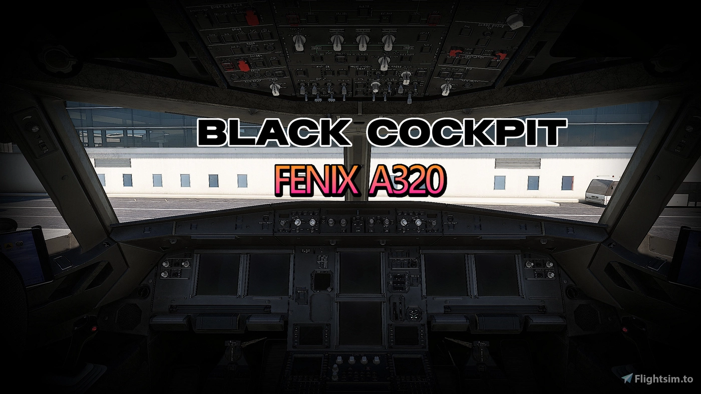 [Fenix] Thanzo Black Cockpit for Microsoft Flight Simulator | MSFS