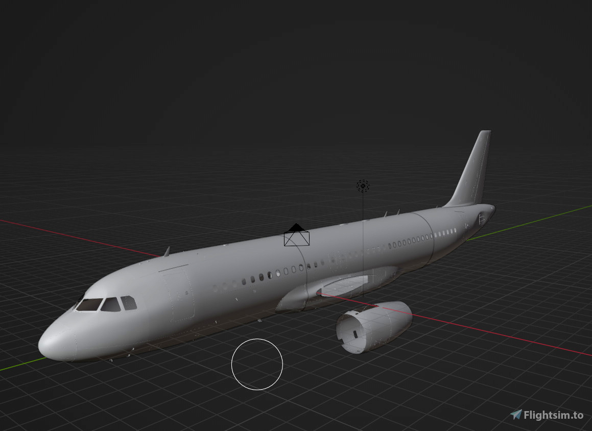 Threads - Fenix A320 V2 [IAE] | 8K Blender model | Ready to paint for ...