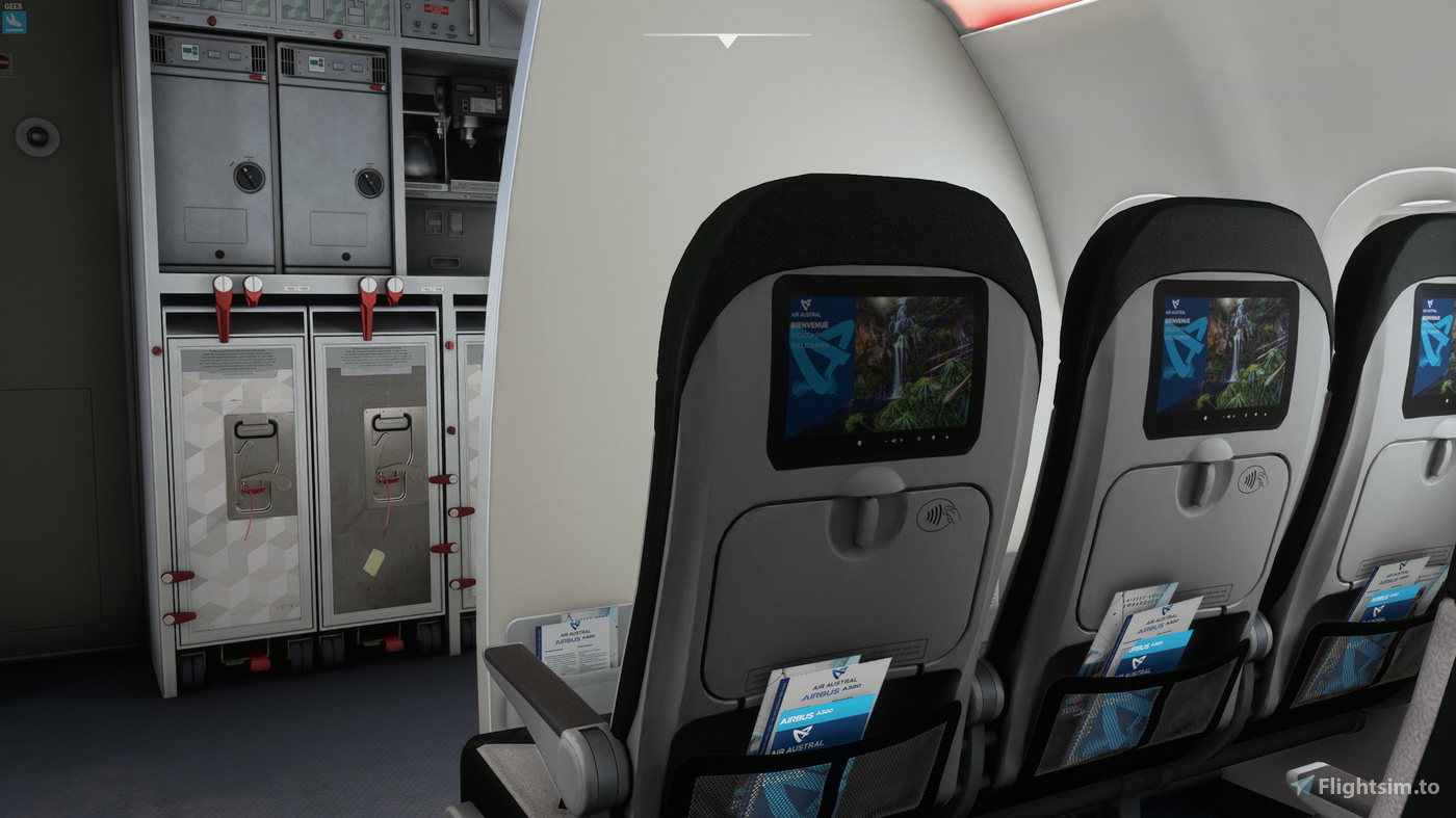 Fenix A320 V2 IAE | Air Austral 2024 - Air Austral (F-ODZA Dzoudzi ...