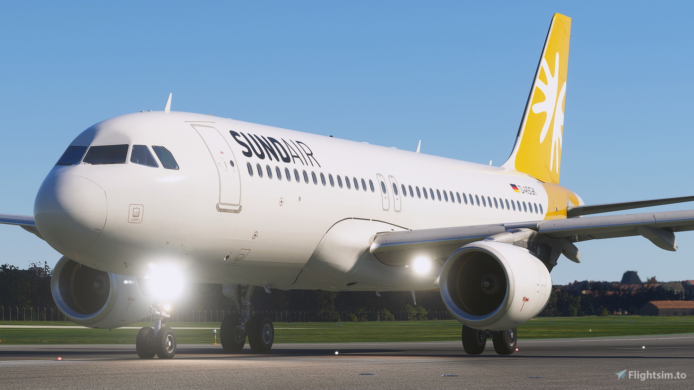 FENIX A320 V2 |Sundair A320 Fleet Pack 2025 (with custom Cabin) for Microsoft Flight Simulator ...