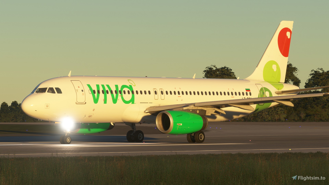Fenix A320 V2 VivaAerobus (LZ-DCU- New Livery) (12K) for Microsoft ...