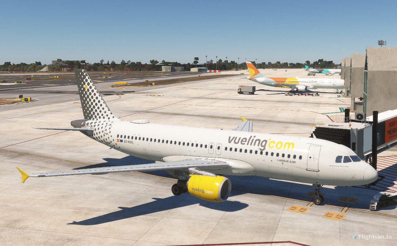 [Fenix A320 V2] Vueling Airlines EC-KDX (8K ) for Microsoft Flight Simulator | MSFS