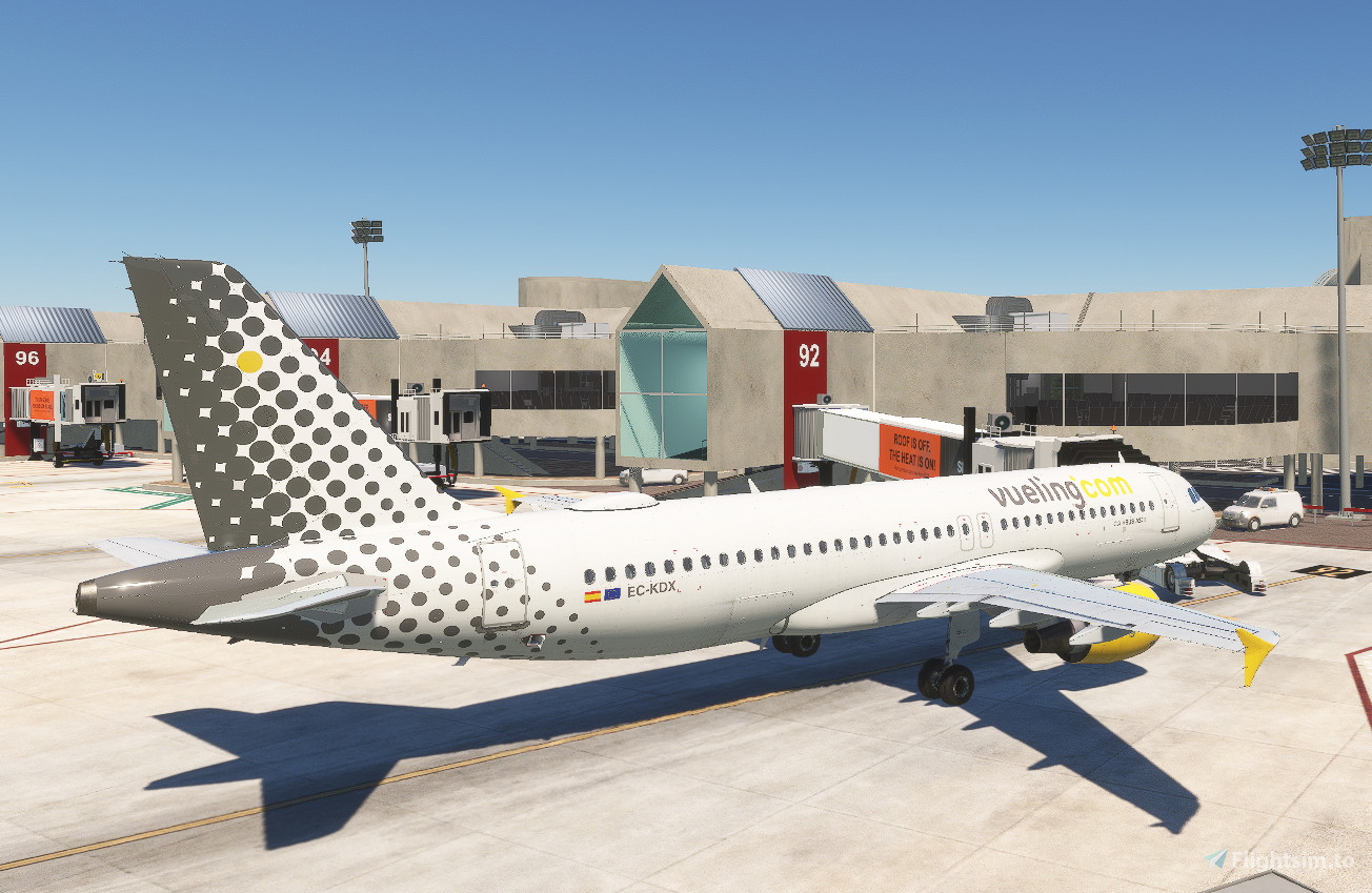 [Fenix A320 V2] Vueling Airlines EC-KDX (8K ) for Microsoft Flight Simulator | MSFS