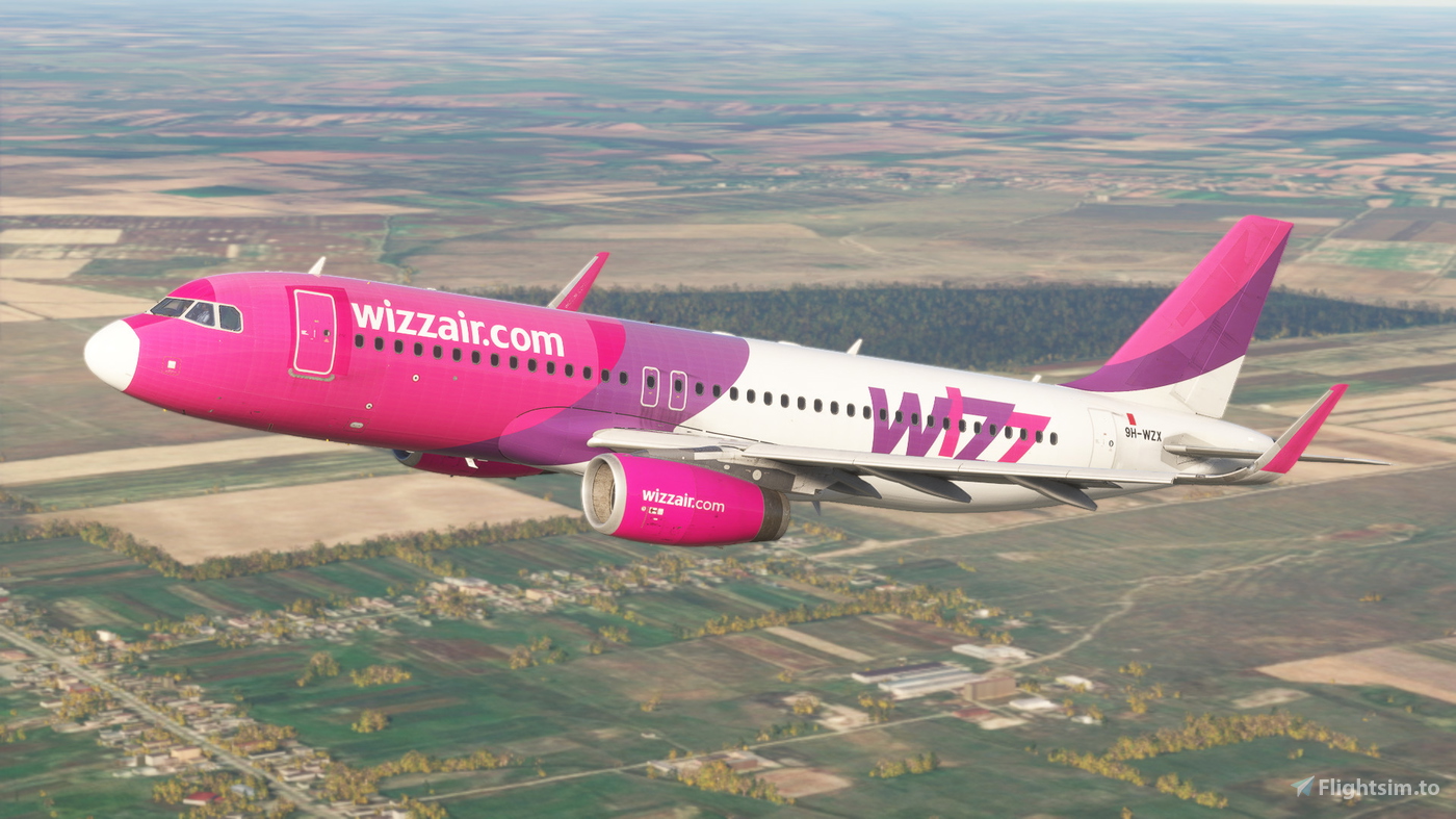 [BFU] Fenix A320 - Wizz Air Malta 9H-WZX [8K][Cabin Textures] for ...