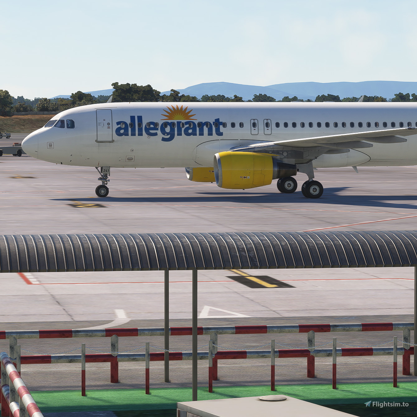Fenix A320 WL | Allegiant N241NV | 8k + Cockpit Decals + Cabin for ...