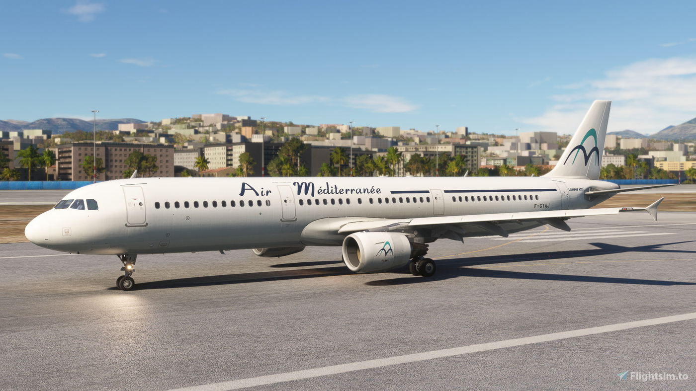 Fenix A321 - Air Méditerranée A321 Pack [8K] for Microsoft Flight ...