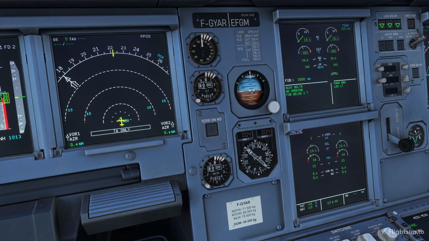 Fenix A321 - Air Méditerranée A321 Pack [8K] for Microsoft Flight ...