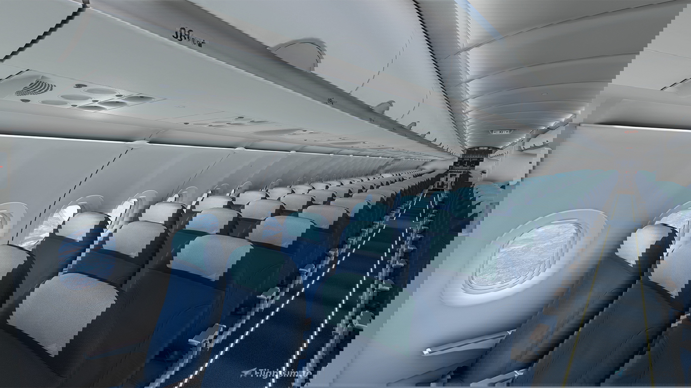 MSFS 2024 Fenix A321 SL PAL Express IAE RP-C9921 with Cabin 8K for Microsoft Flight Simulator | MSFS