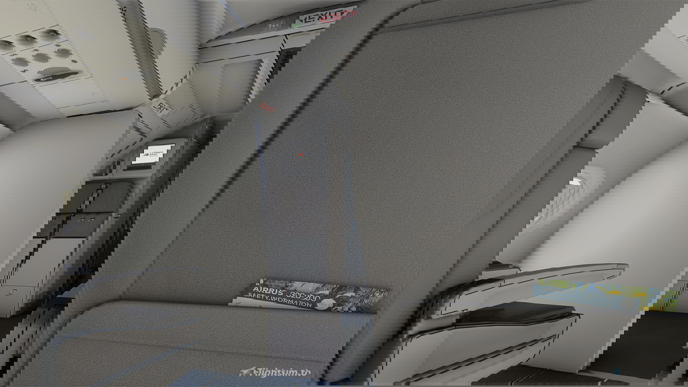 Fenix A321 SL Philippine Airlines RP-C9918 with Cabin 8K for Microsoft Flight Simulator | MSFS