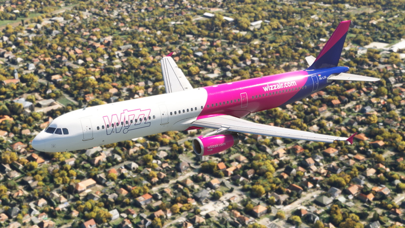 Fenix A321 - Wizz Air Hungary Pack [8K][Cabin] for Microsoft Flight Simulator | MSFS