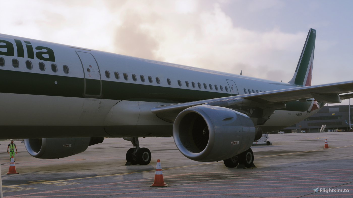 Fenix A321 | Alitalia 2009 I-BIXK + Cabin | BFU 8K для Microsoft Flight ...
