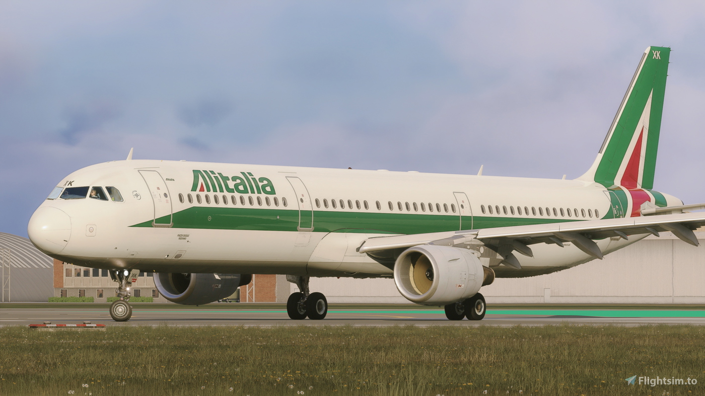 Fenix A321 | Alitalia 2009 I-BIXK + Cabin | BFU 8K for Microsoft Flight ...