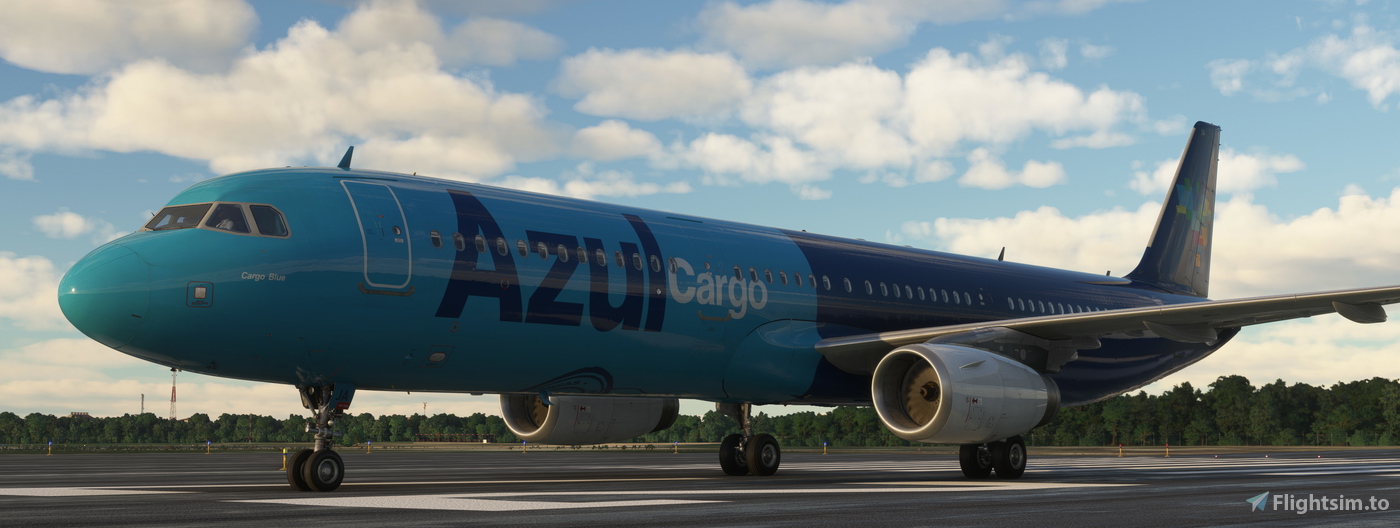 FENIX A321 Azul Cargo PS-AJA for Microsoft Flight Simulator | MSFS
