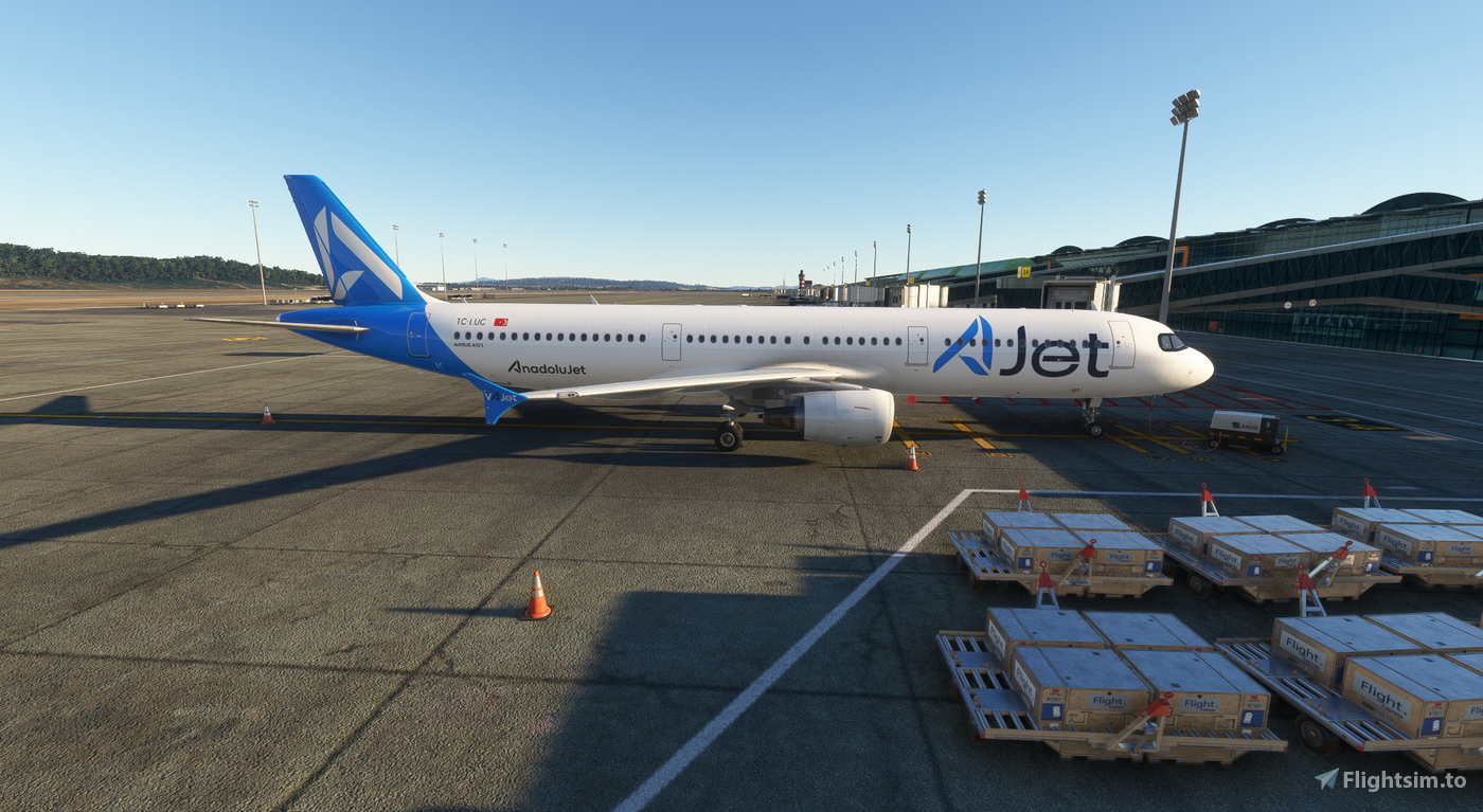 Fenix A321 CFM Ajet Livery for Microsoft Flight Simulator | MSFS