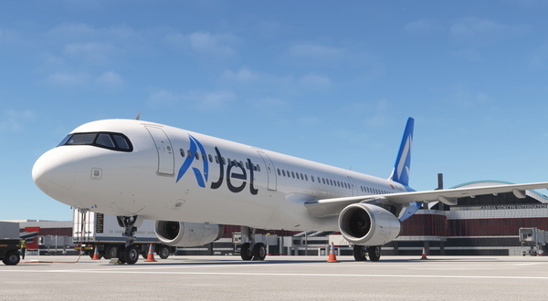 Fenix A321 CFM Ajet Livery for Microsoft Flight Simulator | MSFS