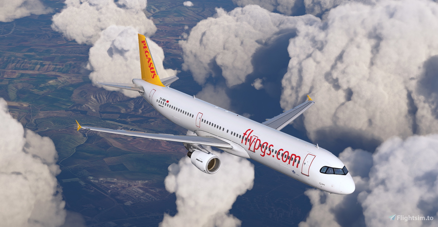 FENIX A321 | Pegasus Airlines TC-RBK | [CFM] | [ 8K] for Microsoft Flight Simulator | MSFS