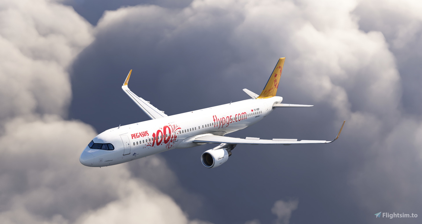 FENIX A321 SL | Pegasus Airlines TC-RDP "Cumhuriyet" | [CFM] | w/Cabin for Microsoft Flight ...