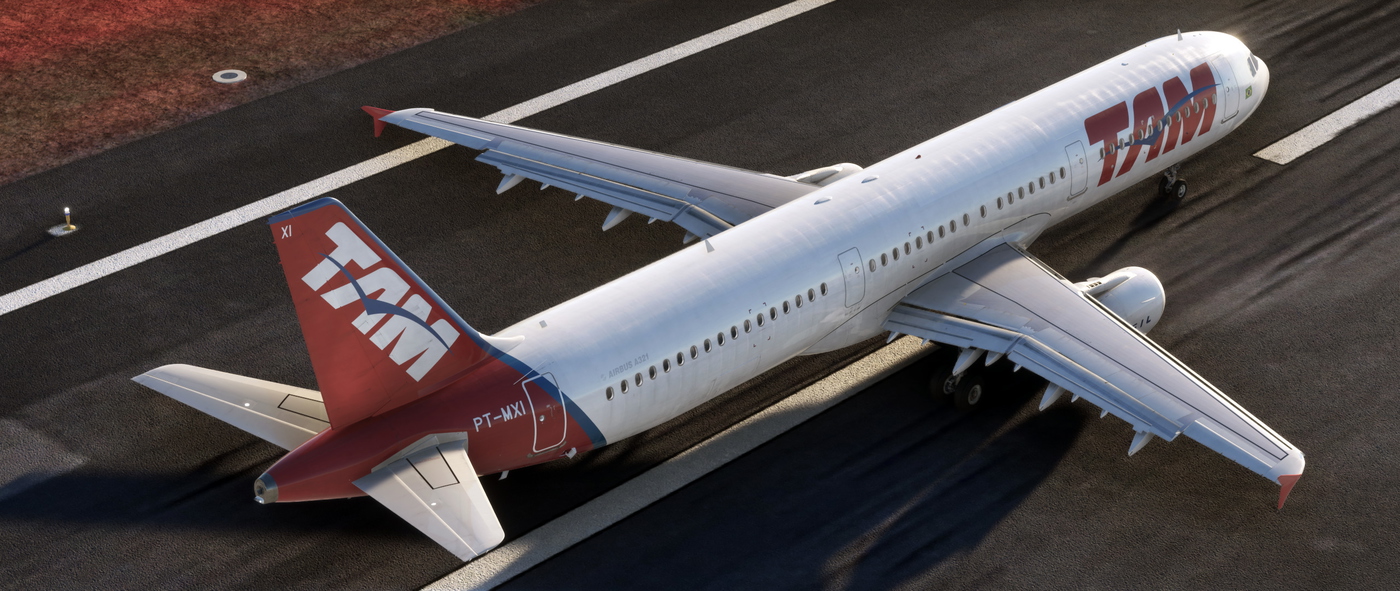 Fenix A321 | TAM Linhas Aéreas | PT-MXI for Microsoft Flight Simulator ...