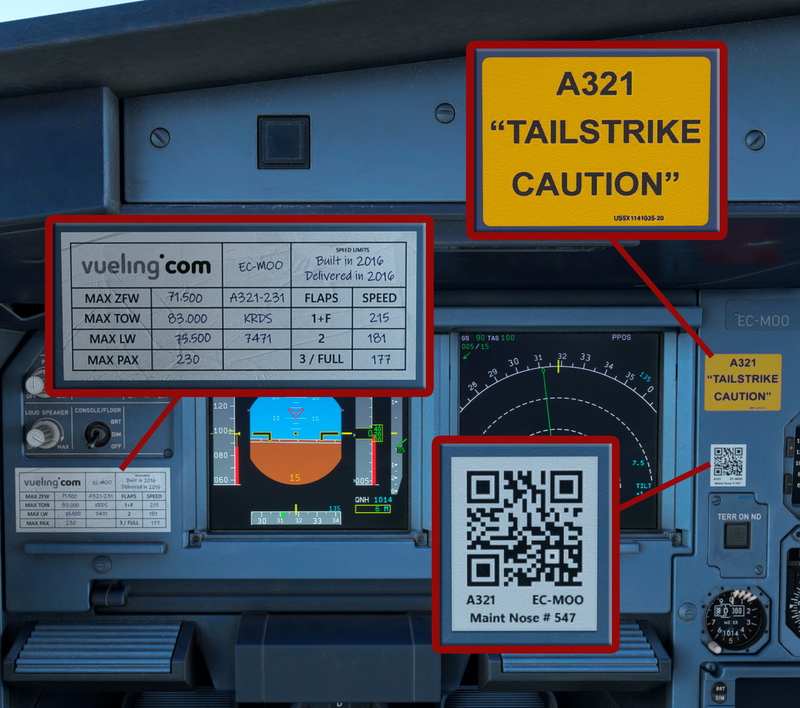 Fenix A321 | Vueling EC-MOO| 4k + Cockpit Decals + Cabin for Microsoft ...