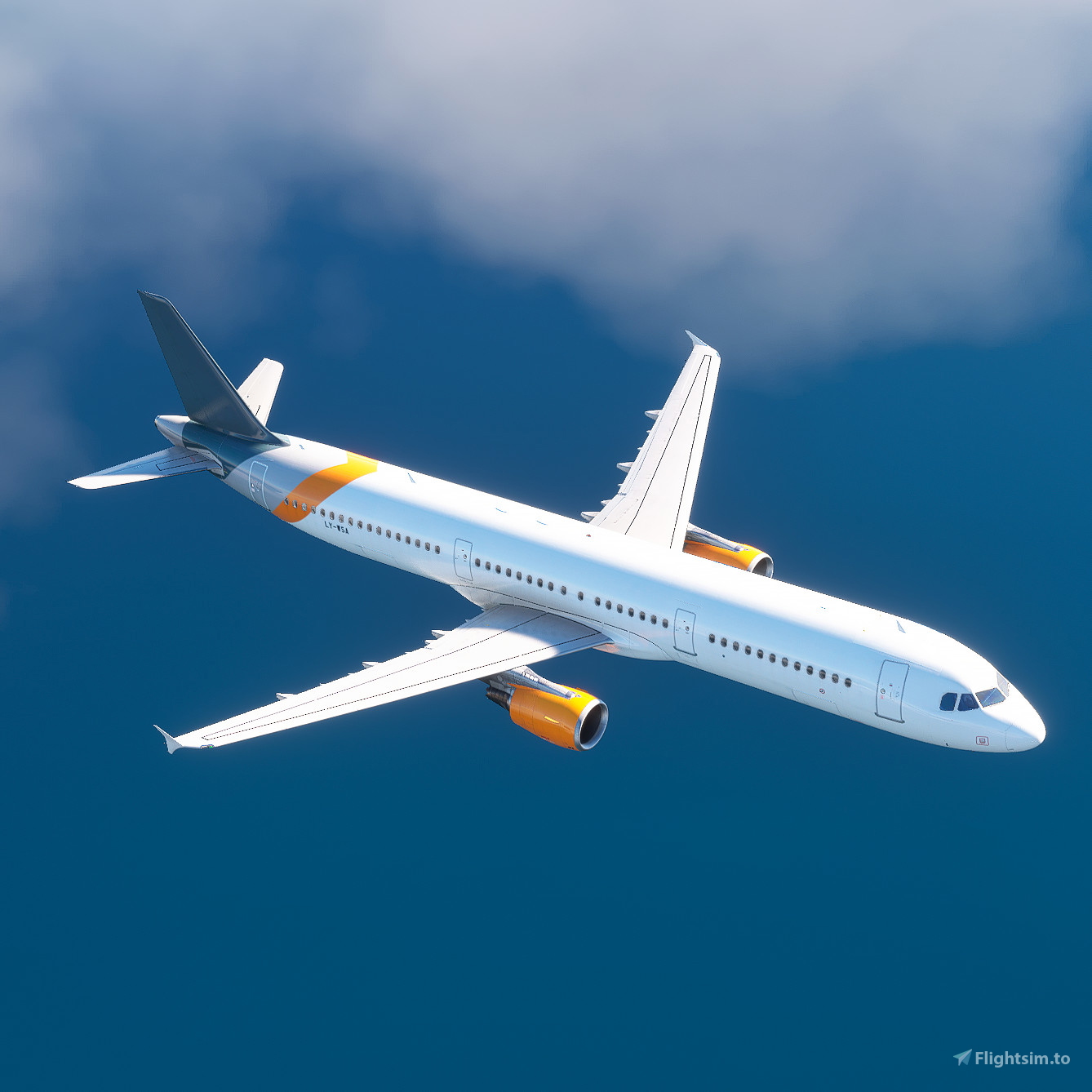 Fenix A321 | Vueling Getjet LY-WSA | 4k + Cockpit Decals + Cabin for ...
