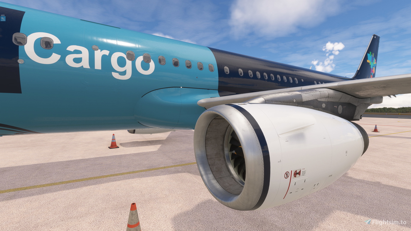 Fenix A321-200 | Azul Cargo "Cargo Blue" PS-AJA | Livery Official Azul ...