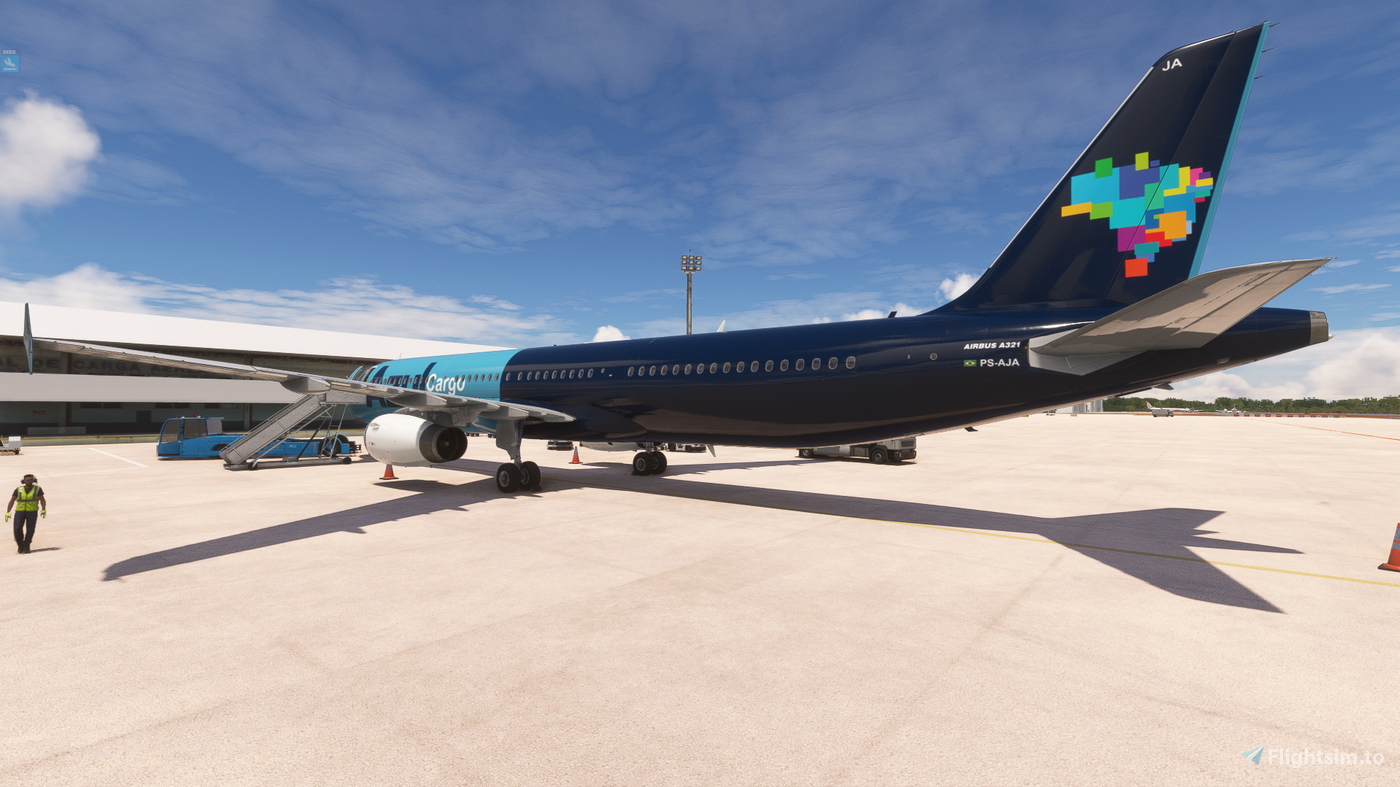 Fenix A321-200 | Azul Cargo "Cargo Blue" PS-AJA | Livery Official Azul ...