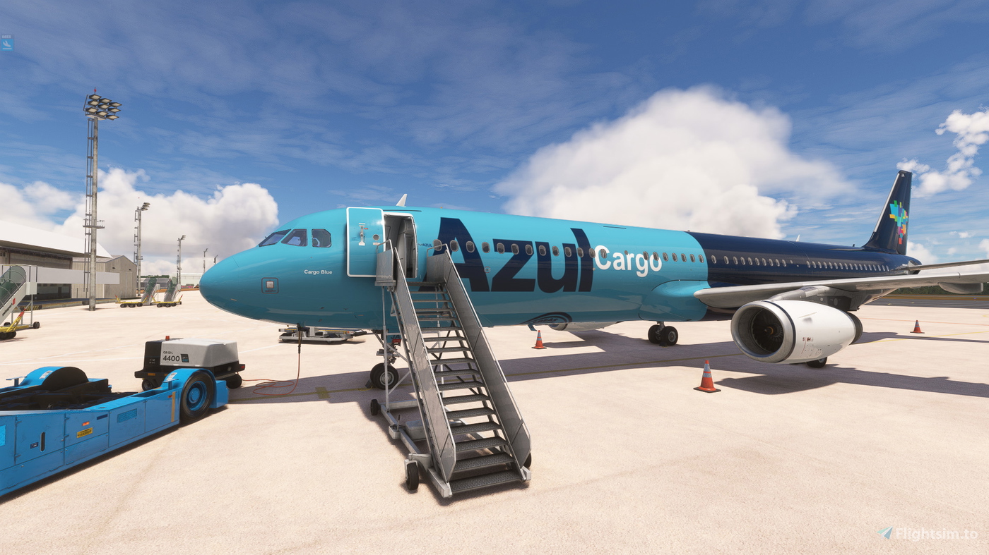 Fenix A321-200 | Azul Cargo "Cargo Blue" PS-AJA | Livery Official Azul ...