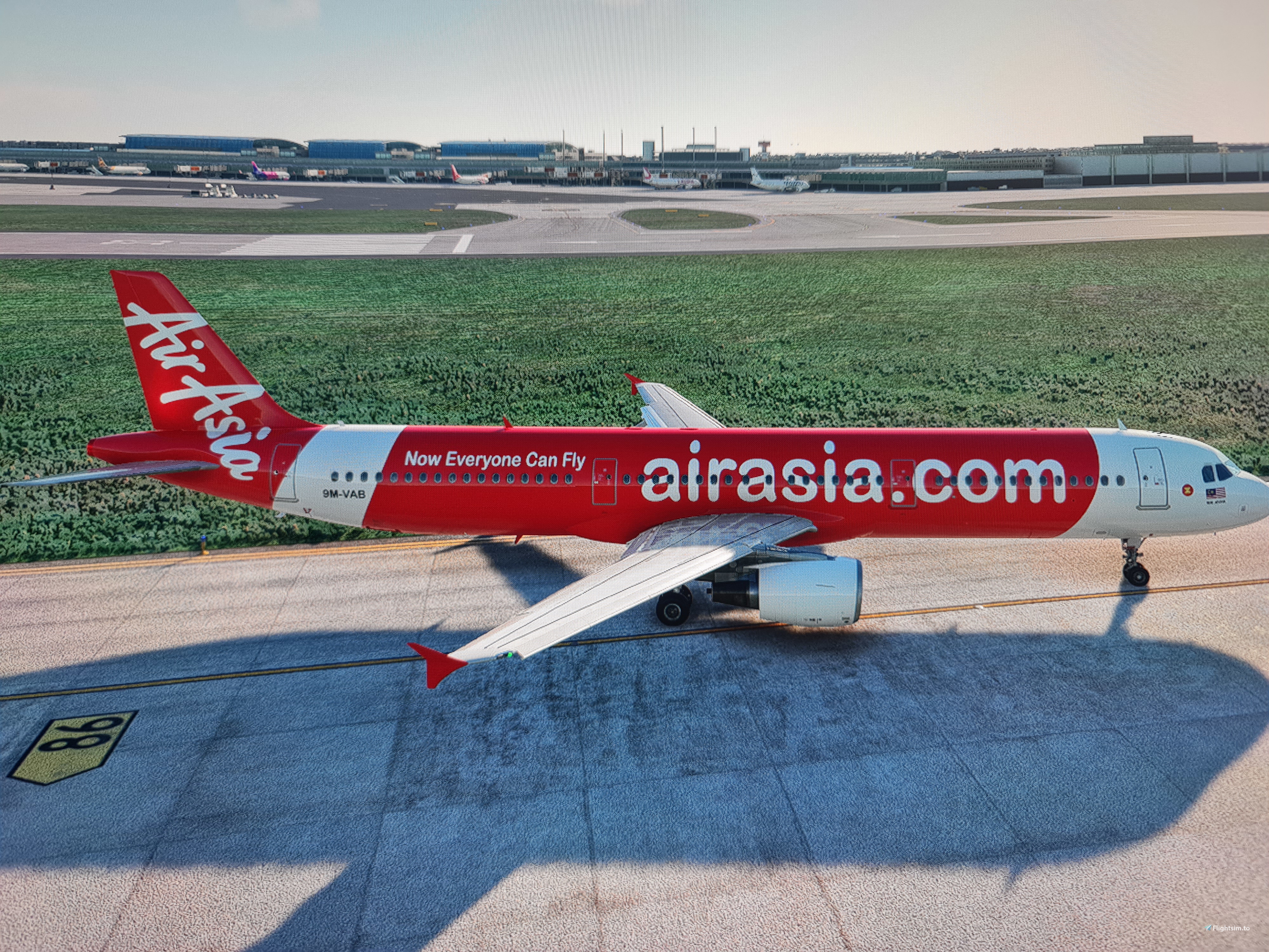 Fenix A321-Airasia 9M-VAB Livery - MSFS Add-on - Flightsim.to