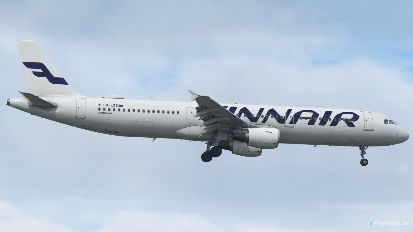 Fenix A321 CFM — Finnair OH-LZE w/ cabin (2025) [4K/8K] voor Microsoft ...
