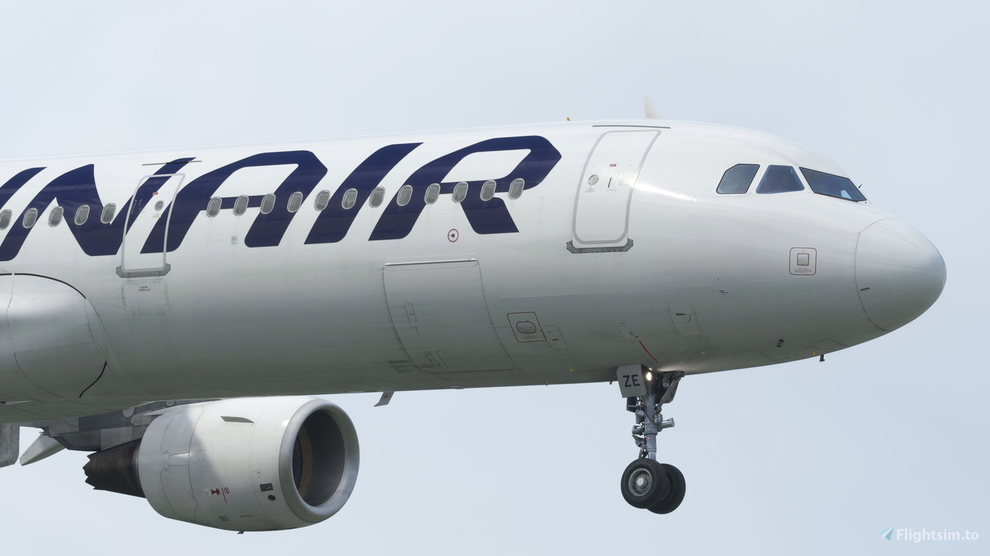 Fenix A321 CFM — Finnair OH-LZE w/ cabin (2025) [4K/8K] para Microsoft Flight Simulator | MSFS