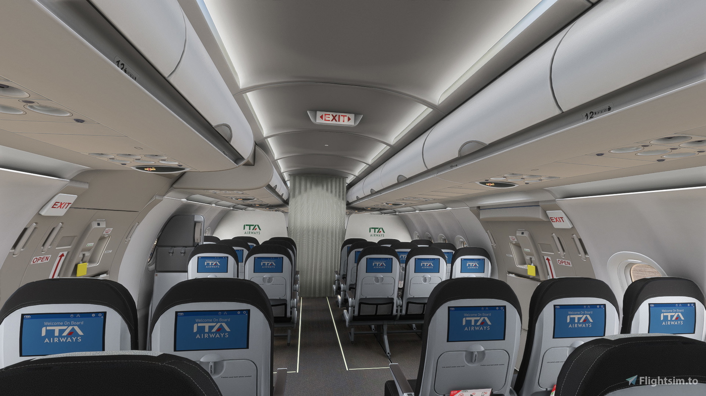 MSFS 2020 Fenix A321 CFM ITA Airways EI-HXA for Microsoft Flight ...