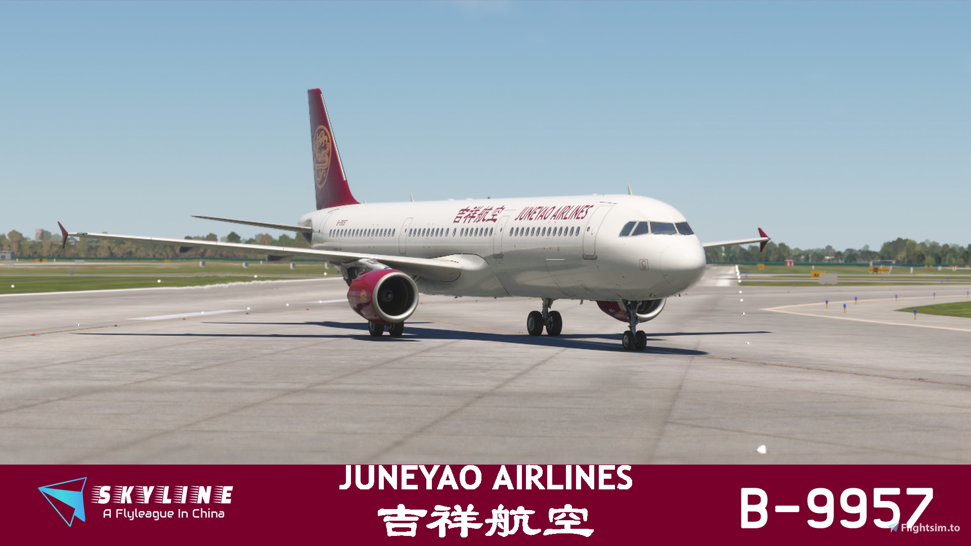 Fenix A321 CFM Juneyao Air B-9957 - MSFS Add-on - Flightsim.to
