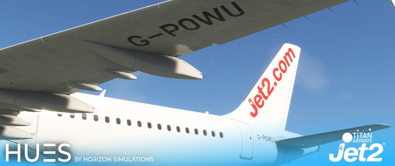 Fenix A321 CFM Titan Airways Jet2 Fleet Pack W/Cabin for Microsoft Flight Simulator | MSFS