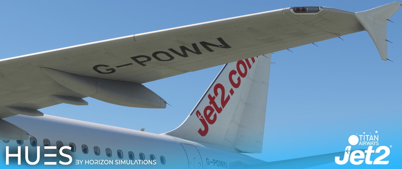 Fenix A321 CFM Titan Airways Jet2 Fleet Pack W/Cabin for Microsoft Flight Simulator | MSFS