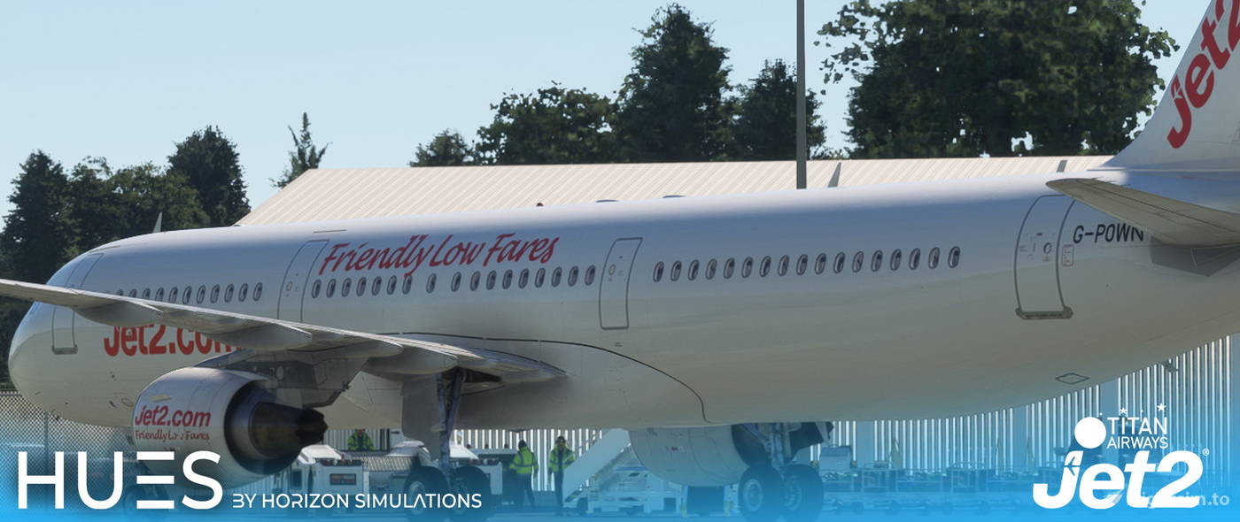 Fenix A321 CFM Titan Airways Jet2 Fleet Pack W/Cabin for Microsoft Flight Simulator | MSFS