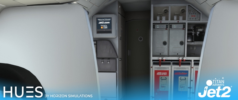 Fenix A321 CFM Titan Airways Jet2 Fleet Pack W/Cabin for Microsoft Flight Simulator | MSFS