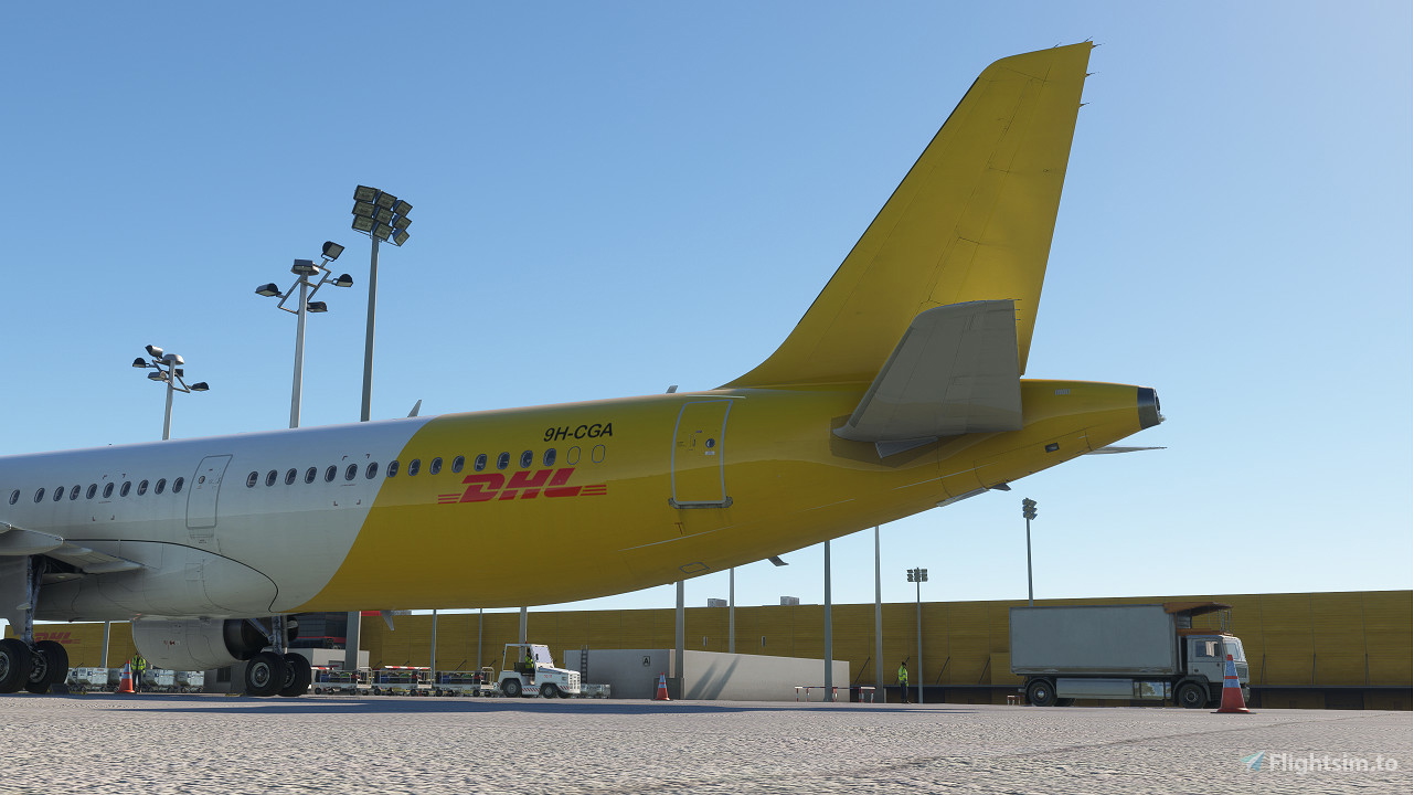 Fenix A321 DHL - Smartlynx Cargo 9H-CGA for Microsoft Flight Simulator ...