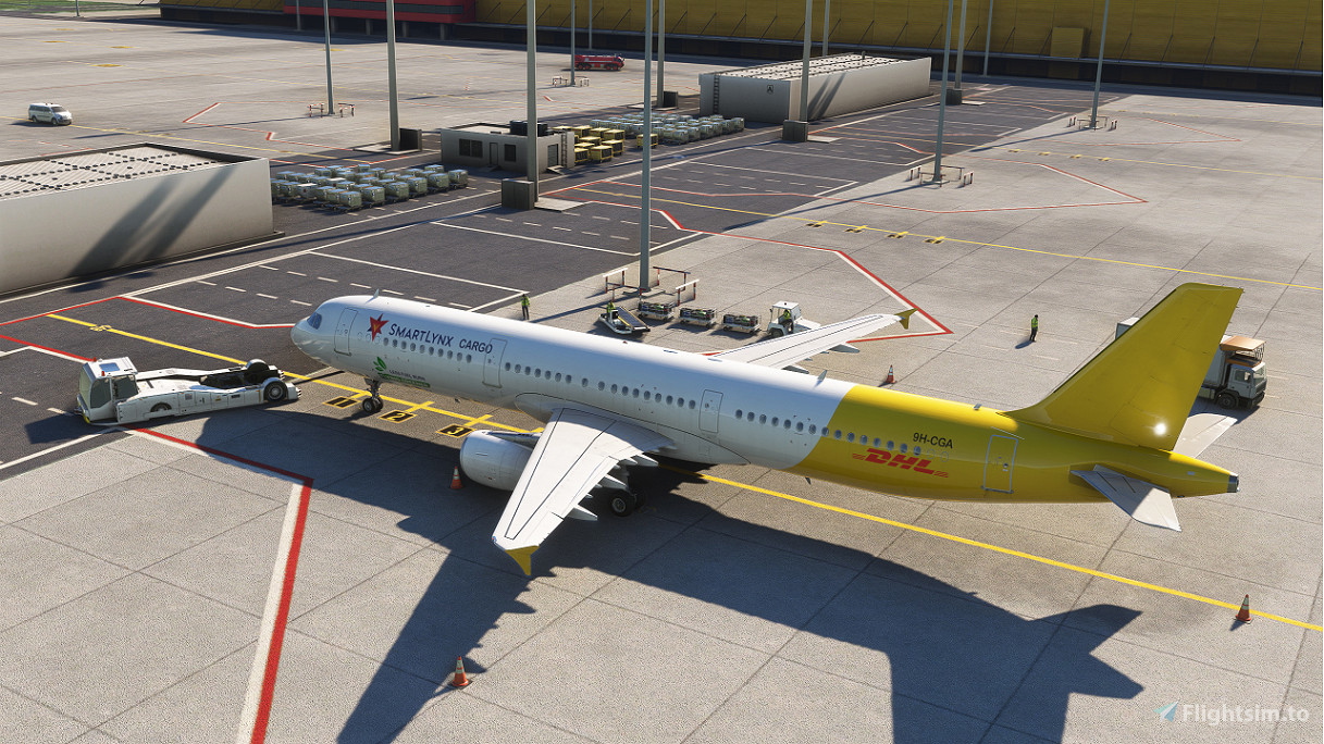 Fenix A321 DHL - Smartlynx Cargo 9H-CGA for Microsoft Flight Simulator ...