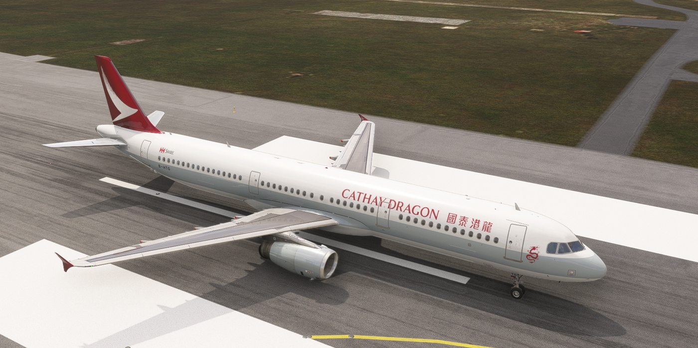 Fenix A321 Cathay Dragon B-HTG (2019) with Cabin Seat per Microsoft ...