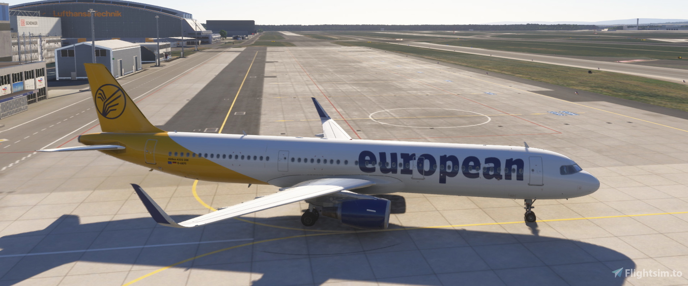 Fenix A321 European Virtual Airlines [PACK] for Microsoft Flight Simulator | MSFS