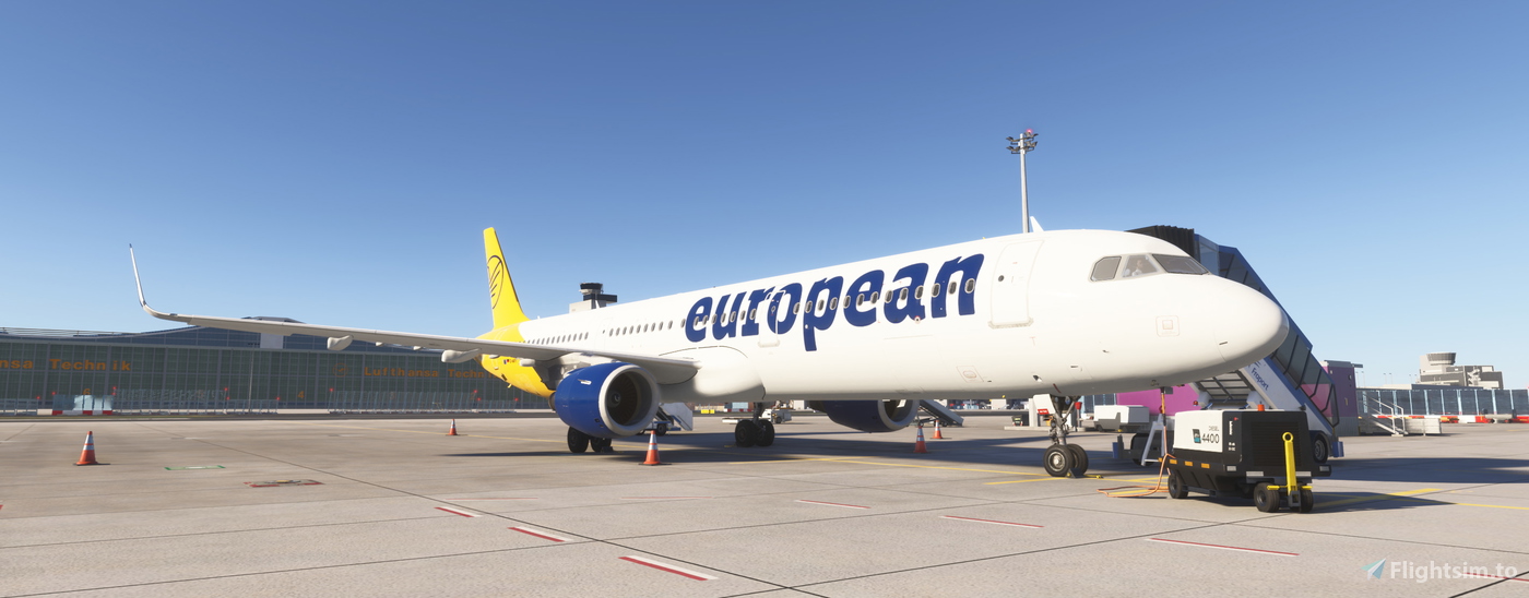 Fenix A321 European Virtual Airlines [PACK] for Microsoft Flight Simulator | MSFS