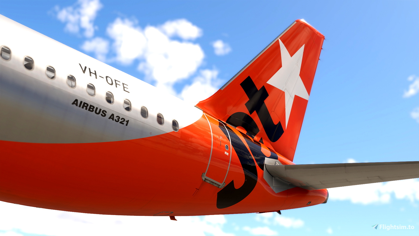Threads - Fenix A321 Jetstar VH-OFE 8K & 4K with Sharklets for ...